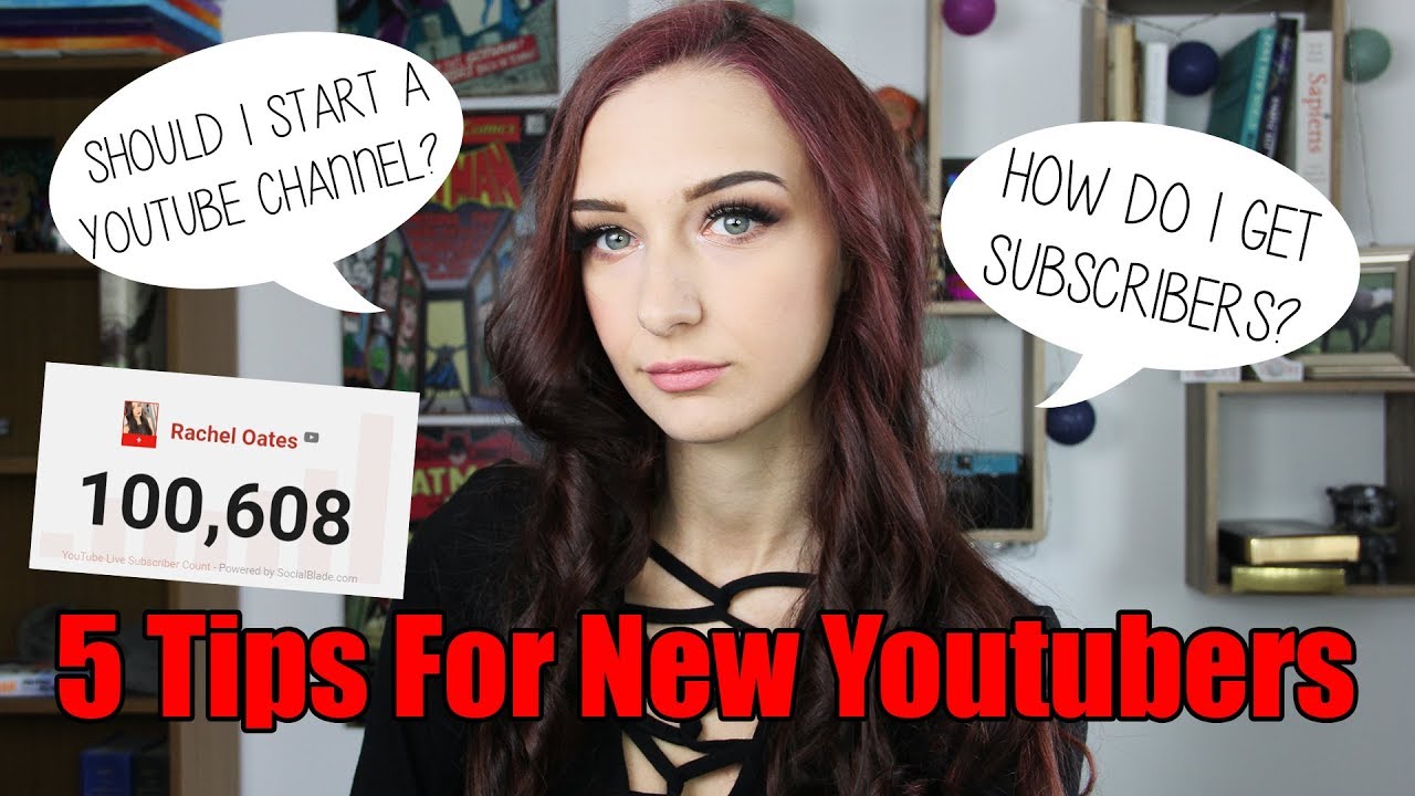 5 Tips For New & Small Youtubers - YouTube