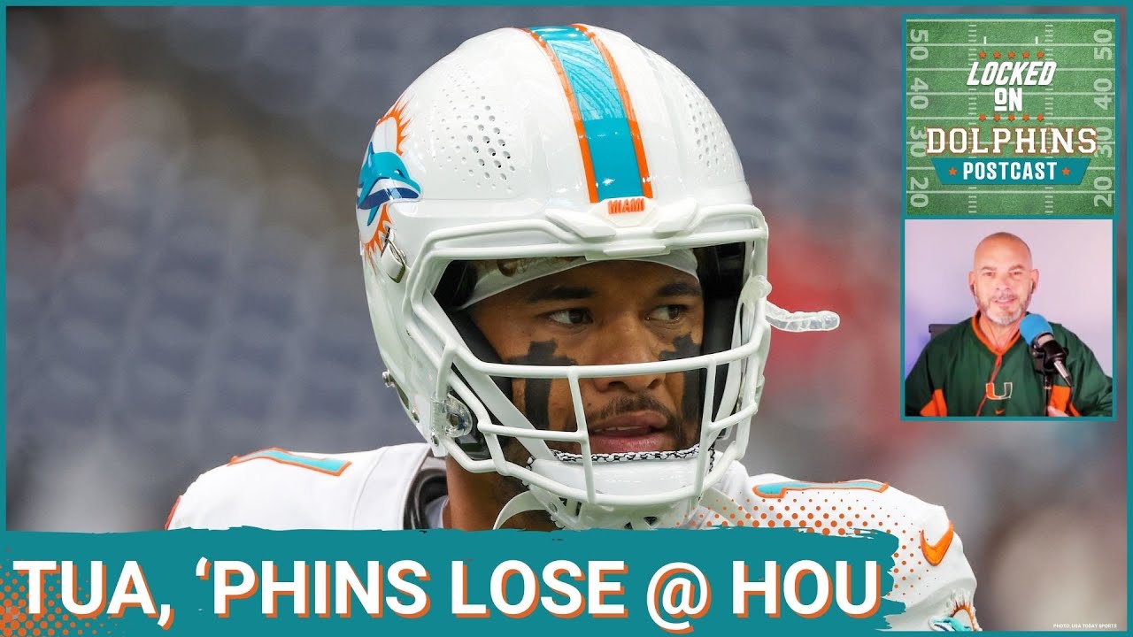 Locked On Dolphins POSTCAST: Tua Throws 3 Int's, Dolphins Throw Away ...