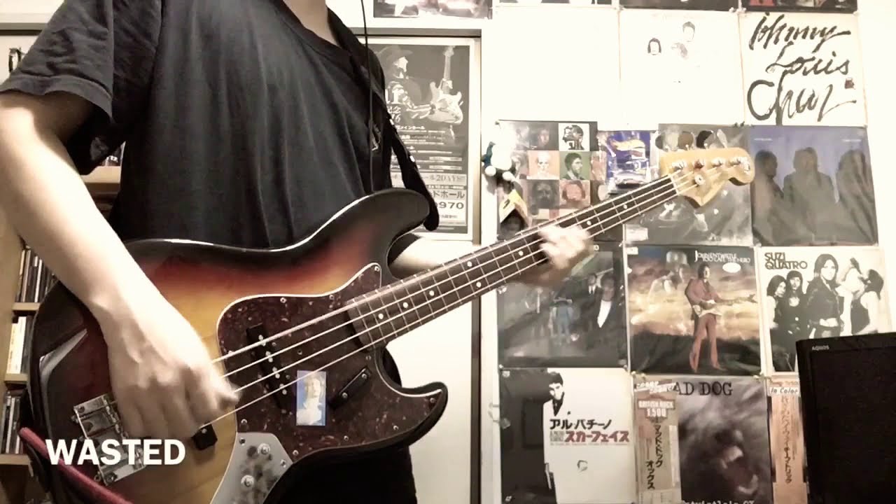 Johnny,Louis&Char/WASTED (BassCover) - YouTube