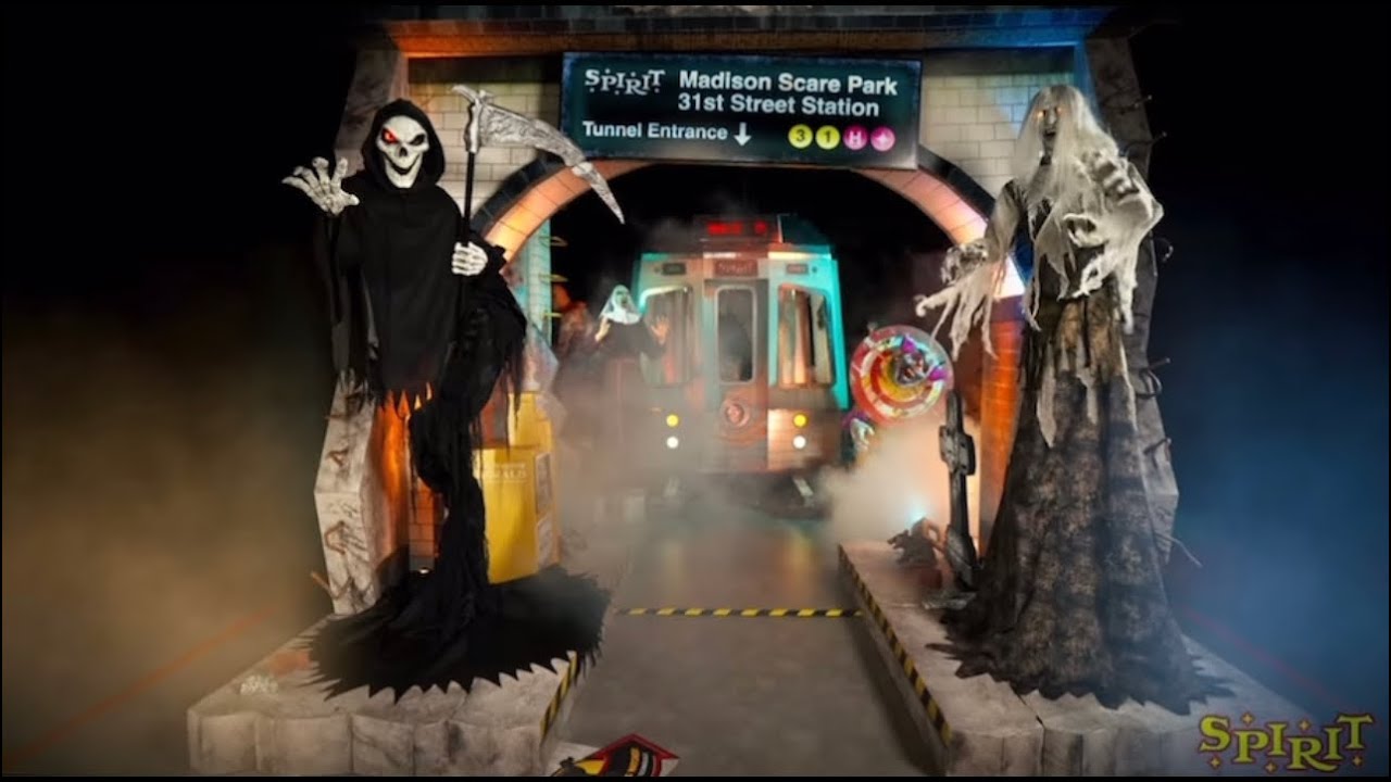 Spirit Halloween 2025 Welcome To Madison Scare Park ISE #halloween # ...