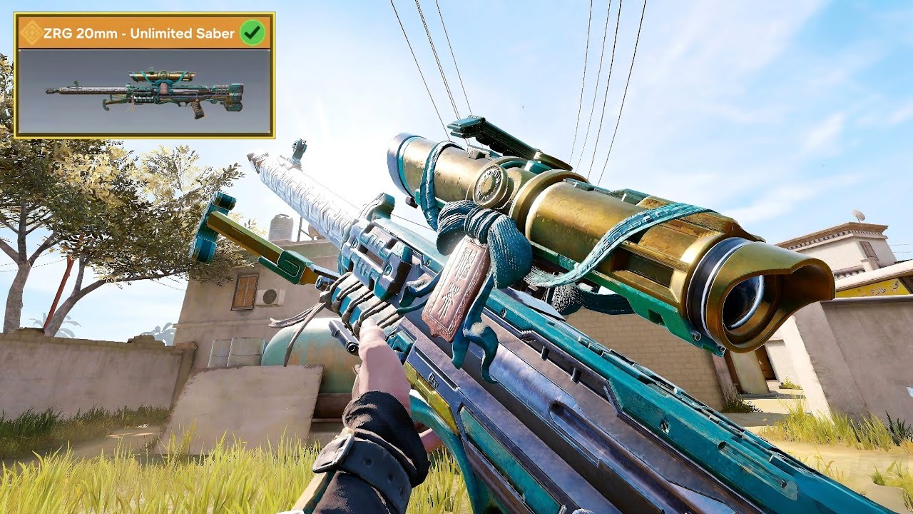 This NEW ZRG Skin Has The Smoothest Scope Ever! - YouTube