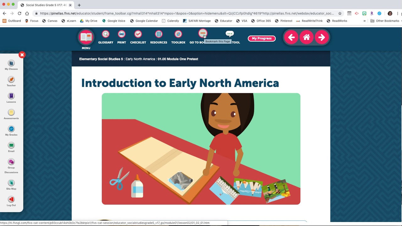 Using the bookmark tool - YouTube