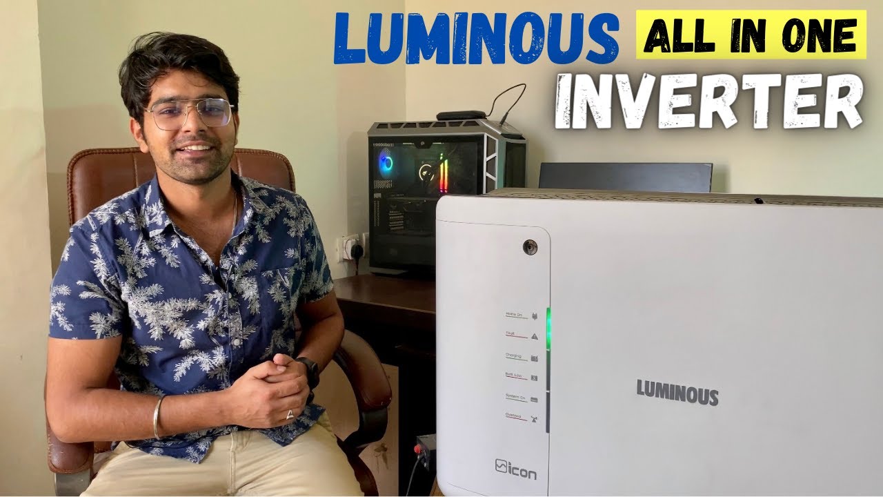 LUMINOUS ICON 1100⚡Best Inverter For Home/Office | Luminous Icon 1100 ...