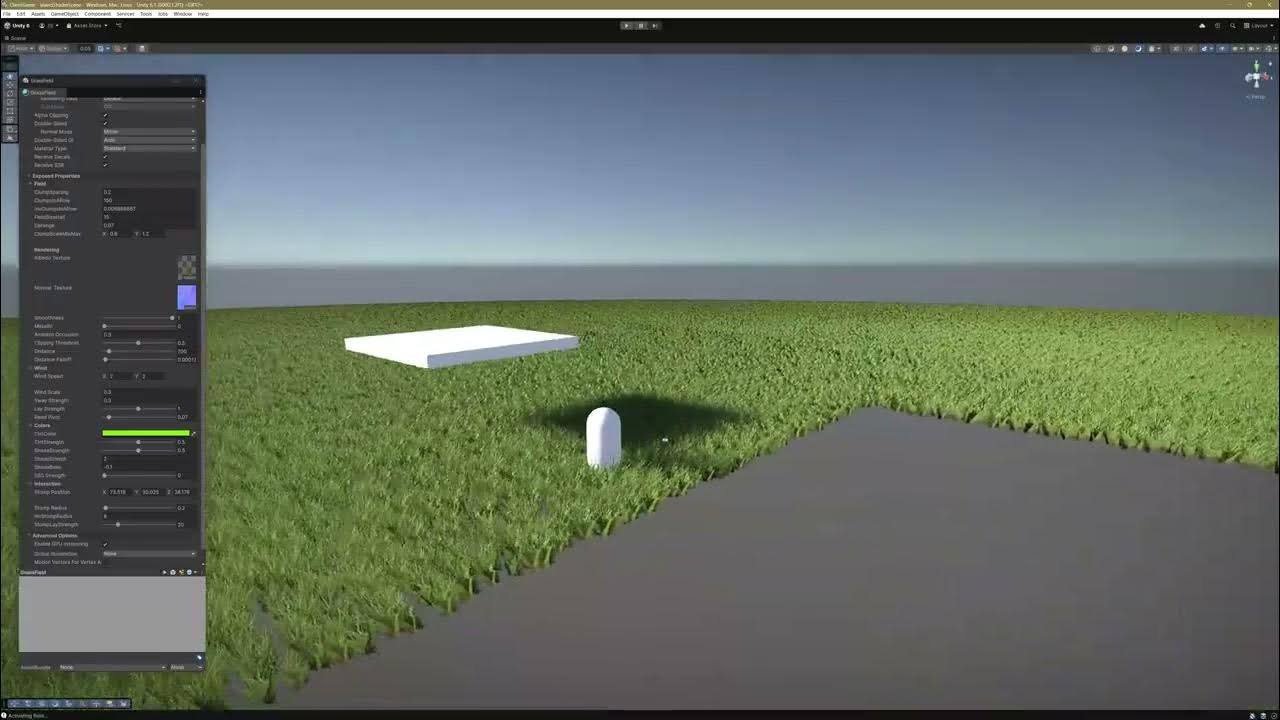 Grass Shader - Fake Subsurface Scattering - YouTube