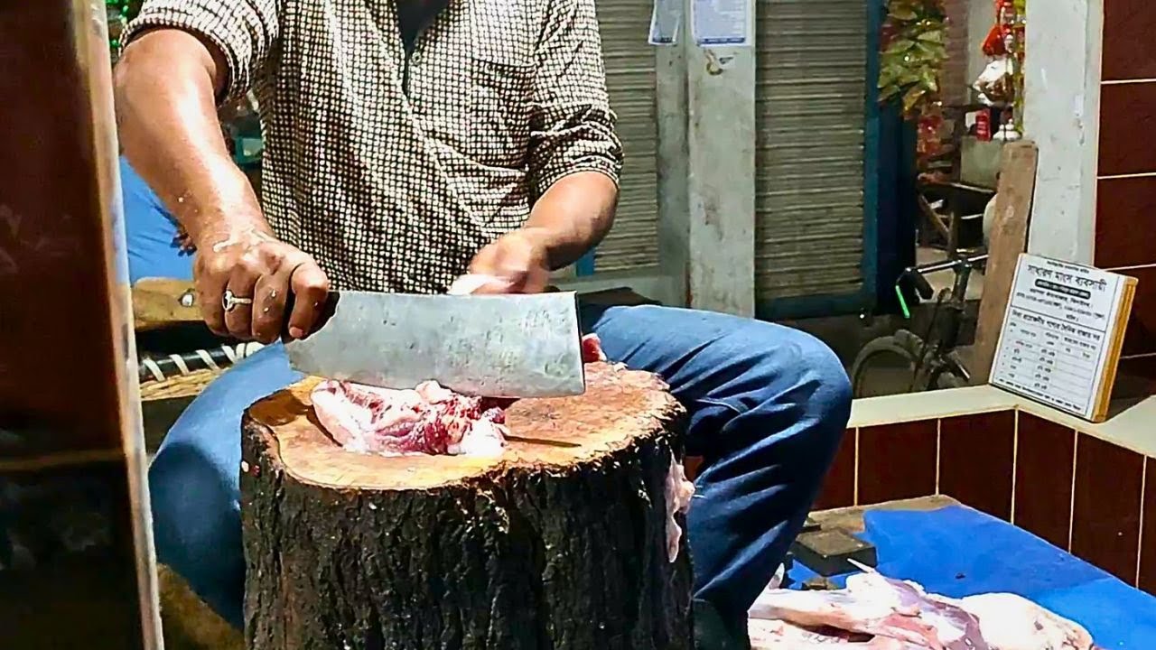 Super Meat🍖🥩Cutting by Handy Butcher || Mutton Cutting ASMR Goat Meat ...