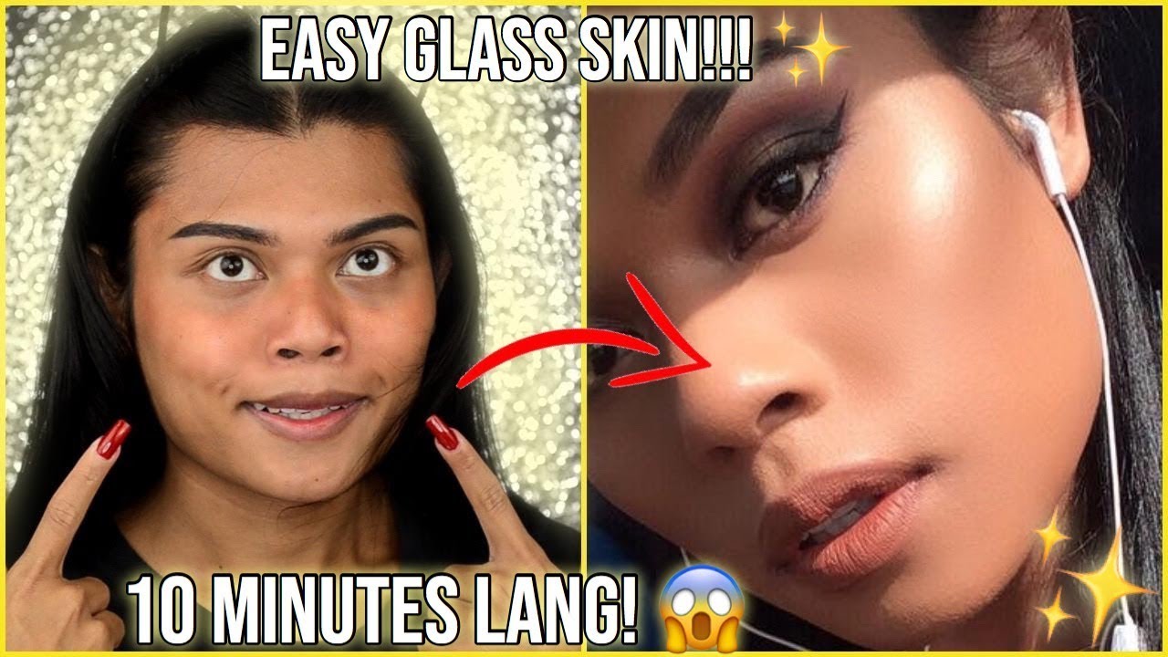 Achieve Glass Skin In Just 10 Minutes Perfect Even On Textured Skin Youtube