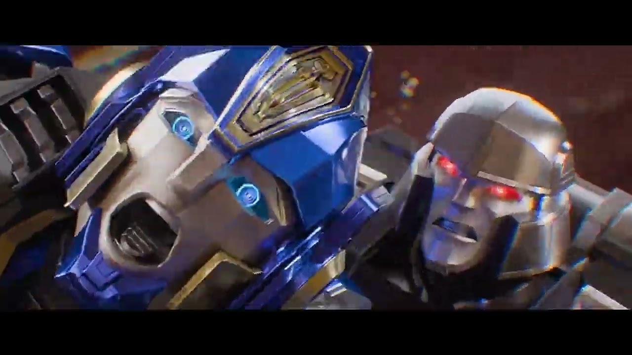 Megatron gives Sentinel Prime 16 inches of D - YouTube