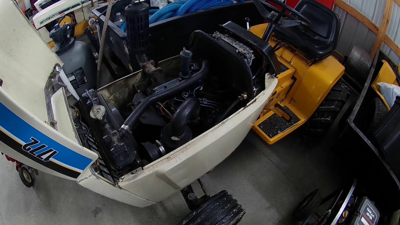 Cub Cadet 1772, 782D, Kubota Diesel 24F Cold Start Attempt! - YouTube
