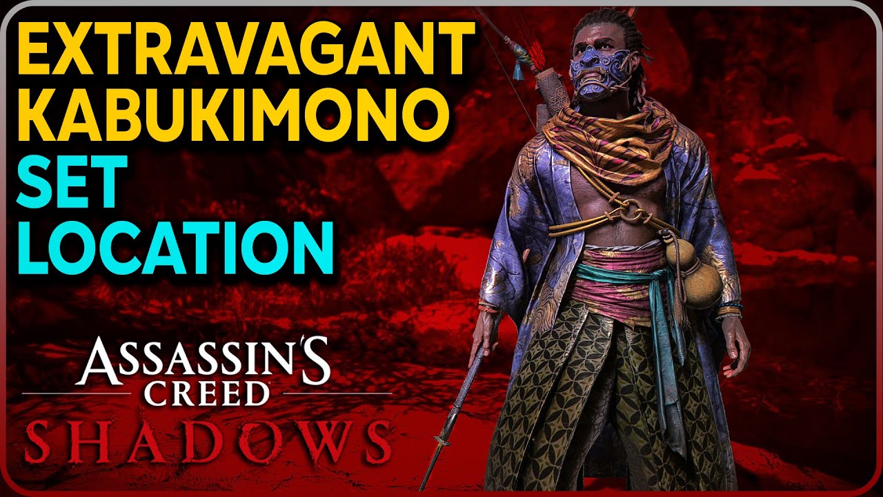 Extravagant Kabukimono Armor Set Location Assassin’s Creed Shadows ...