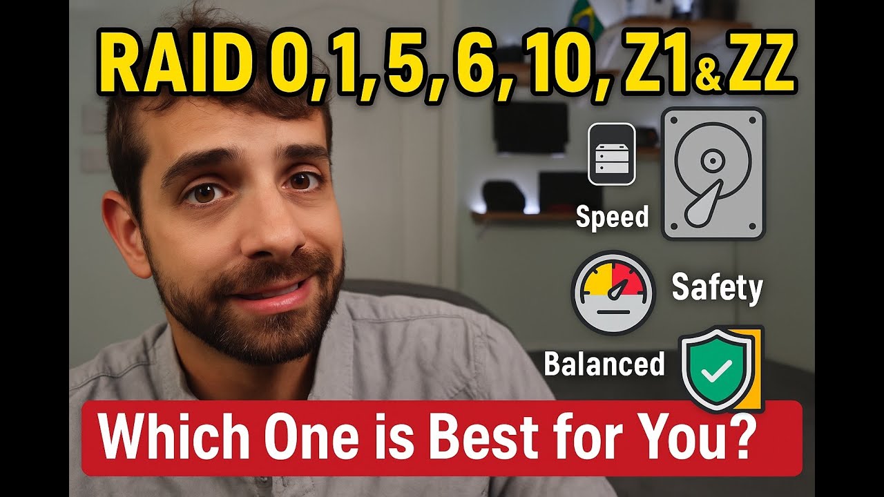RAID 0, 1, 5, 6, 10 and Z1/Z2 EXPLAINED SIMPLY! - YouTube