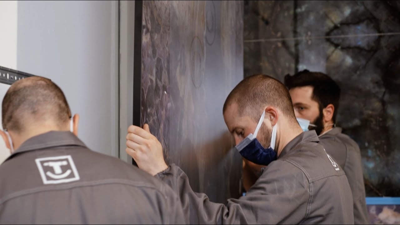 How to install Dècora LED luminous panels by Tecnografica - YouTube