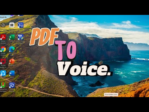 PDF to Voice ( cara membaca PDF dengan suara) - YouTube