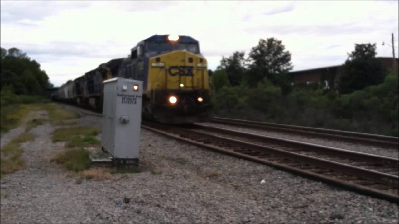 CSX Q616-17 In Monroe, NC "Richardson Creek" - YouTube