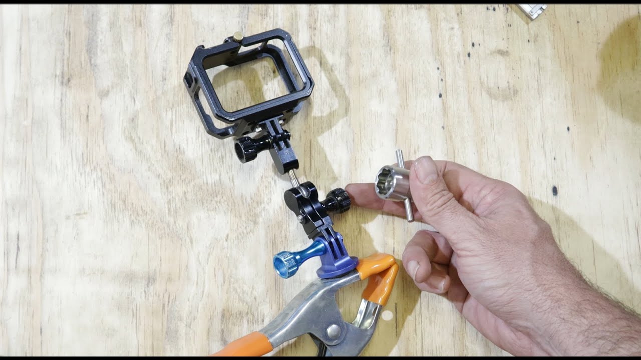 GoPro Thumb Screw Wrench (304 stainless steel) - YouTube