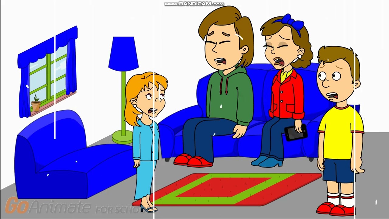 Caillou's GoAnimate For Schools Shut Down Experince - YouTube