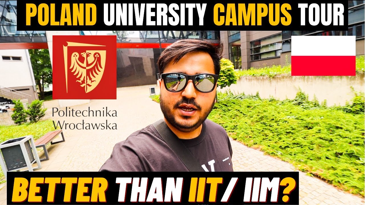 Poland ki University ka Campus Tour| Politechnika Wroclawska| Study in ...