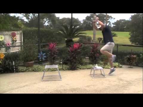 Coach Robb: Plyometrics: Single Leg Multiple Box Hops: HIIT: High ...