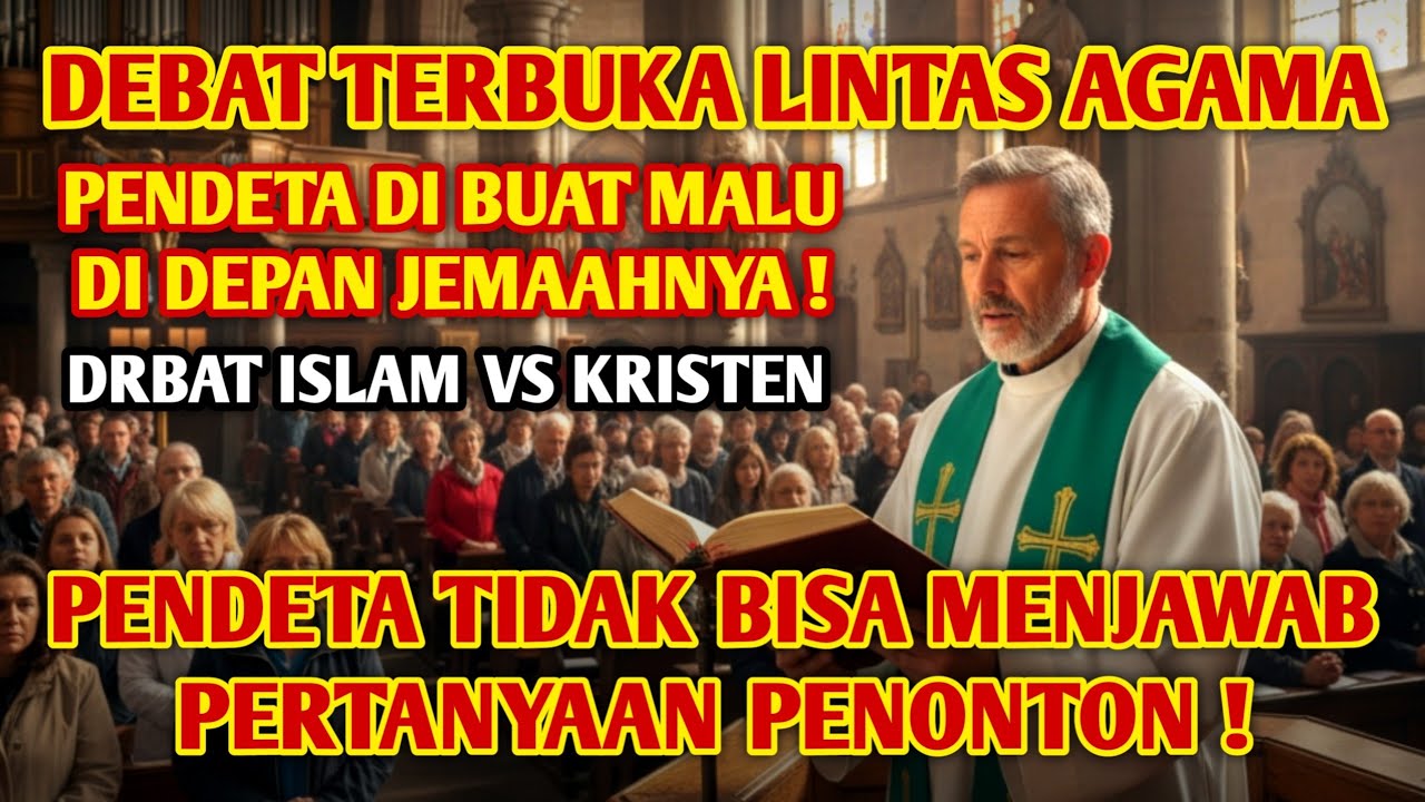 Debat Agama ~ Debat Ustad Muallaf Vs Pendeta ! Pendeta Tidak bisa Jawab ...