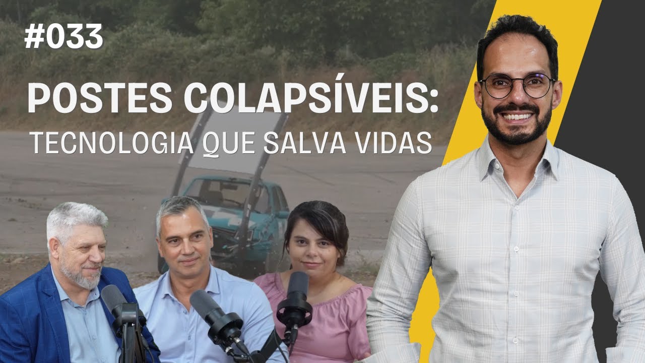 Postes colapsíveis: Tecnologia que salva vidas - YouTube