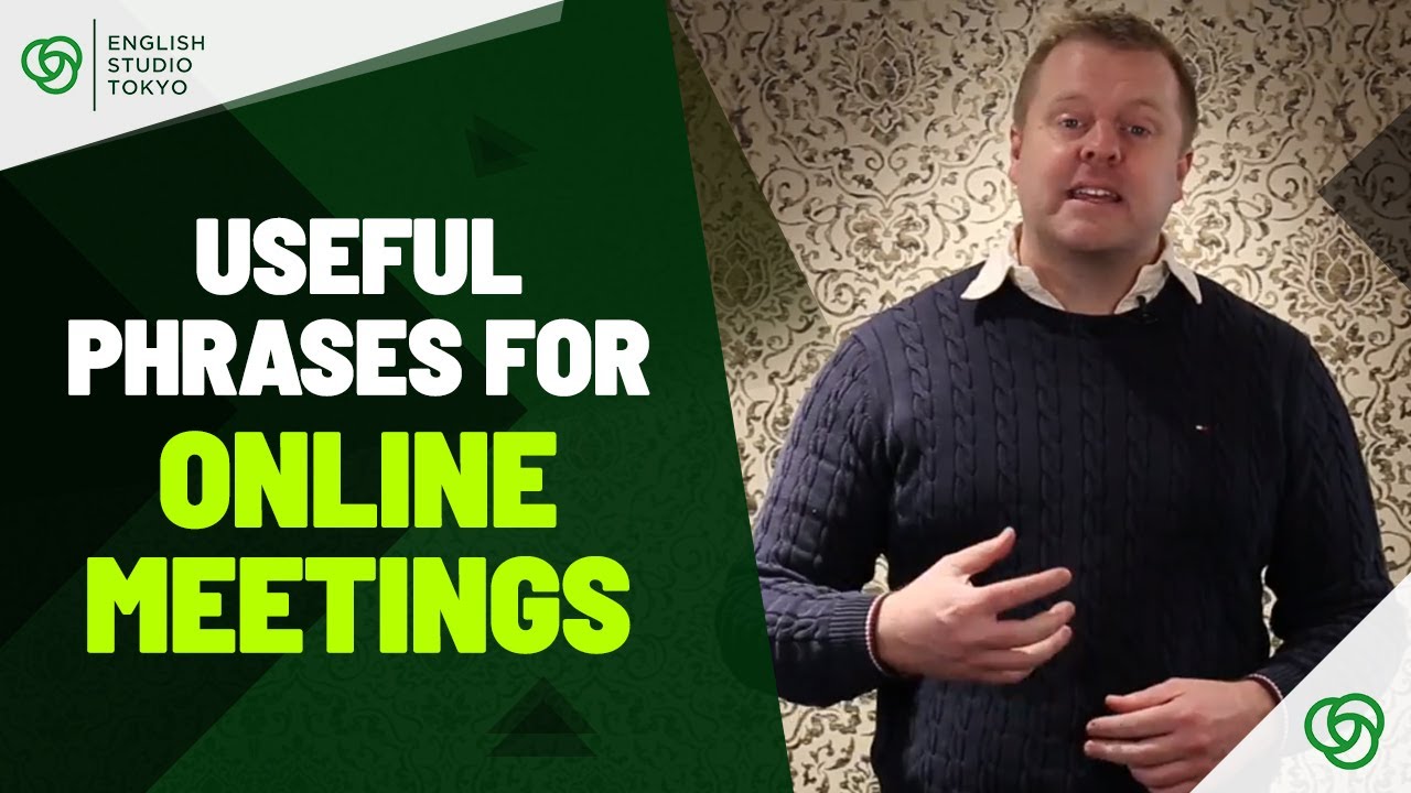3 useful phrases you will need for online meeting issues (English ...