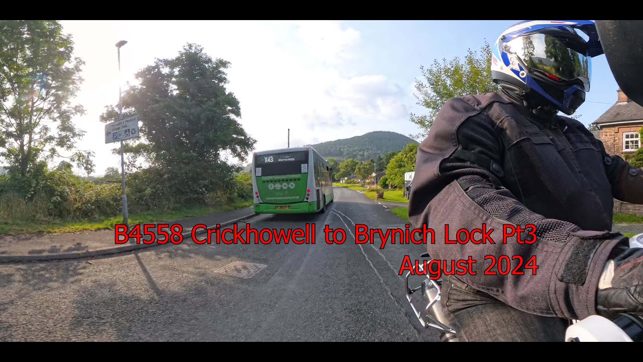 B4558 Crickhowell to Brynich Lock Pt3 - YouTube