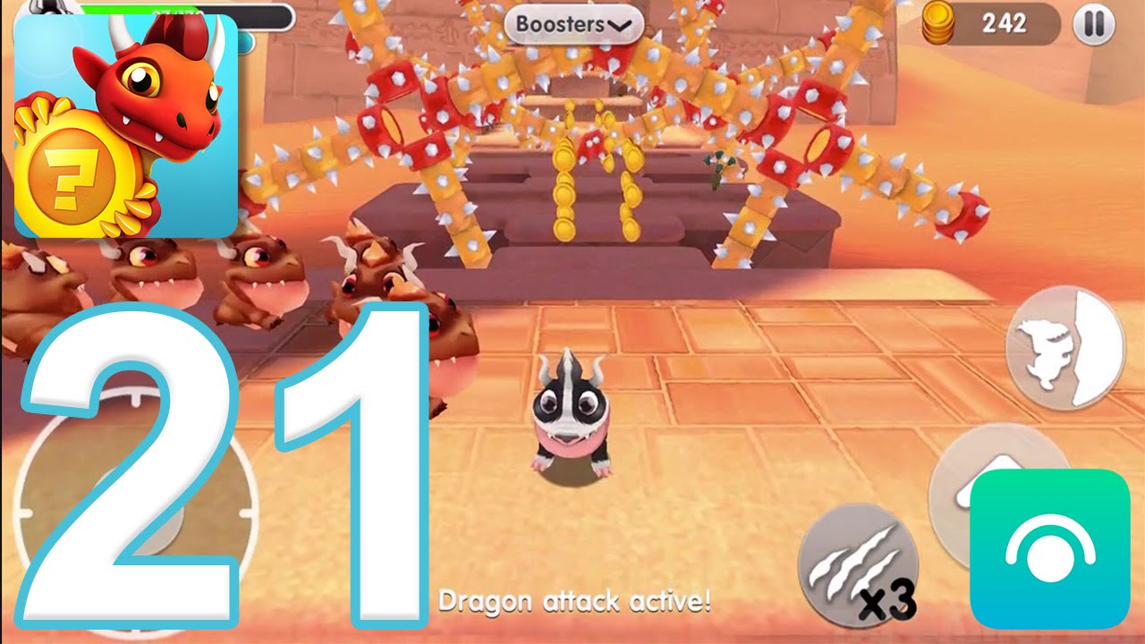 Dragon Land - Gameplay Walkthrough Part 21 - Episode 7: Bonus Levels ...