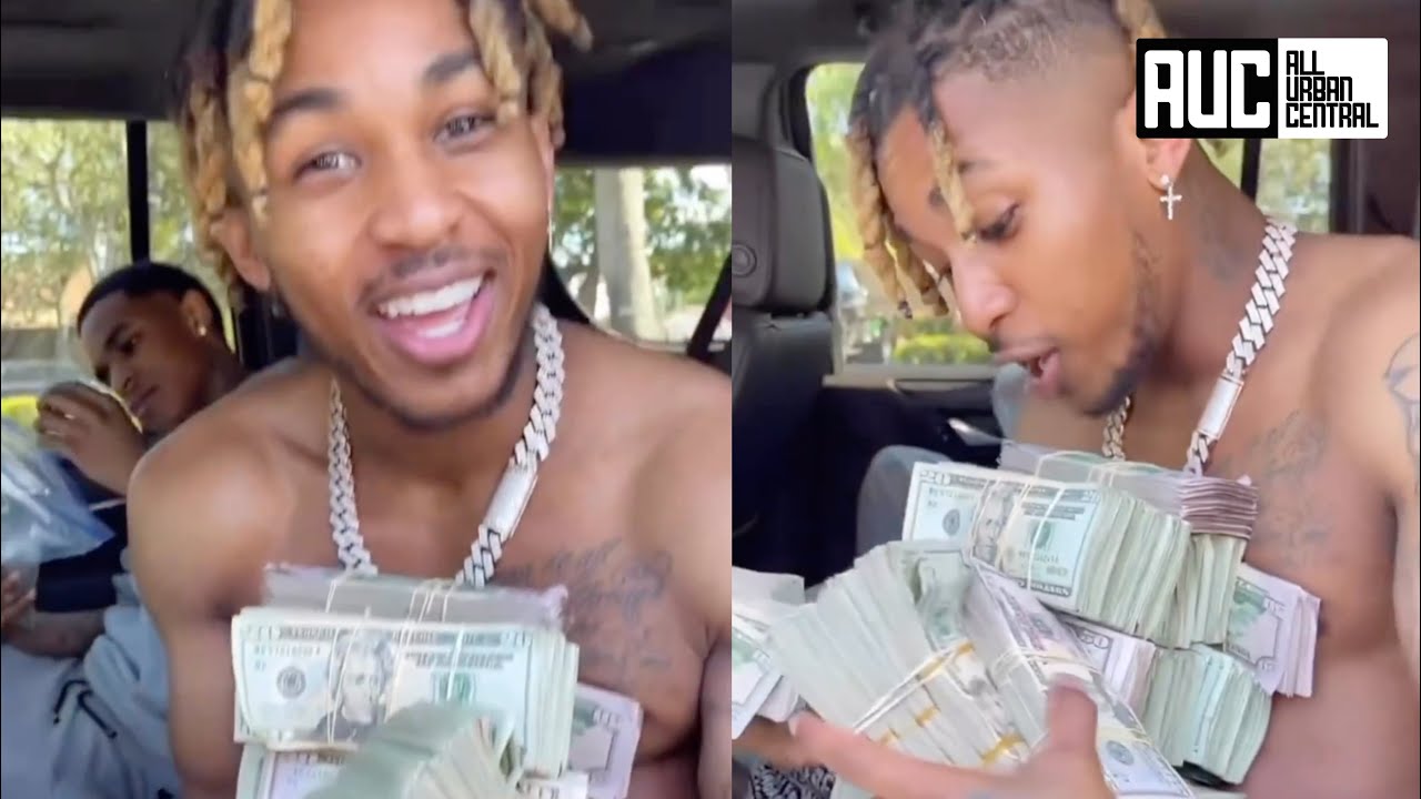"There's Layers To This" DDG Pulls Out $1M Cash From The Bank - YouTube