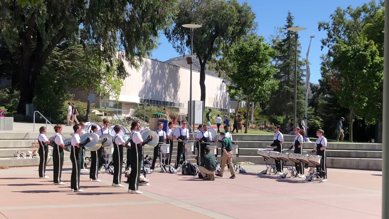 Pride of the Pacific, Cal Poly SLO Mustang Marching Band Drumline ...