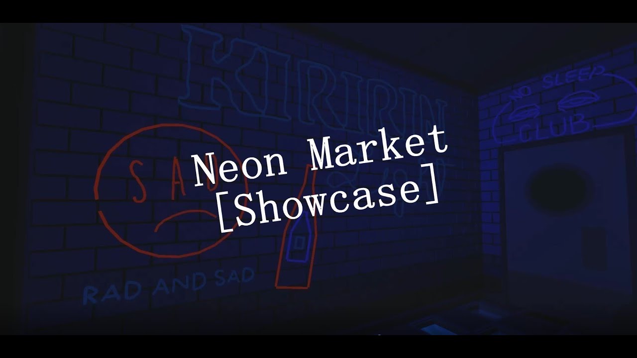 ROBLOX | Neon Market [Showcase] - YouTube