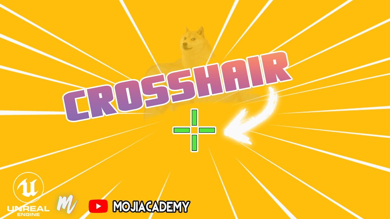 Crosshair - #9 UE4 - first person shooter - YouTube