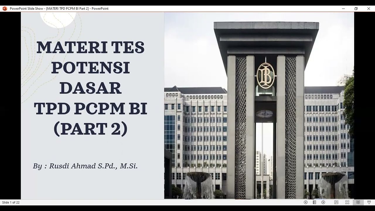 TPD Part 2 - YouTube