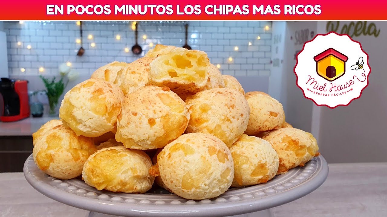 Receta de CHIPA o PAN DE QUESO muy fácil para hacer en casa en un ...