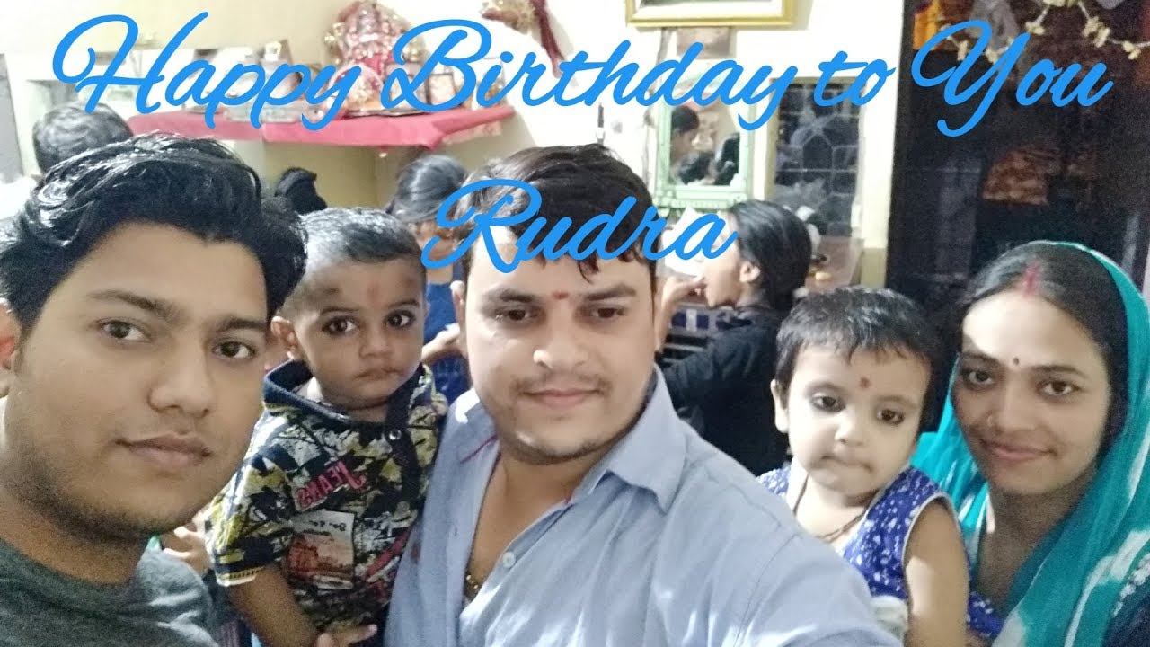 Rudra Sharma 1st Birthday Celebrate _ Mere Rashke Qamar _ Deepak Sharma ...