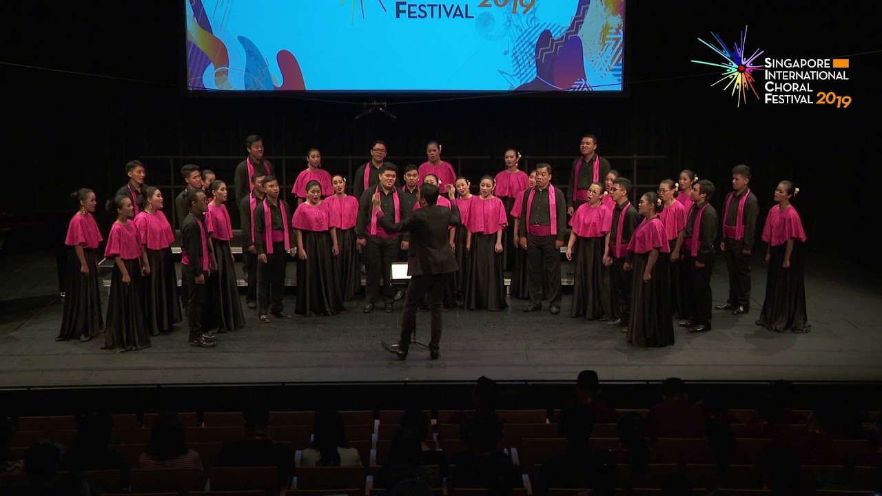 Penampilan Colour's Choir SICF 2019 Kategory Sacra - YouTube