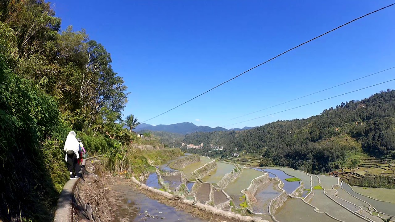 [Philippines]Banaue Hapao Rice Terraces Bogya Hot Spring【フィリピン】ルソン島北部 ...