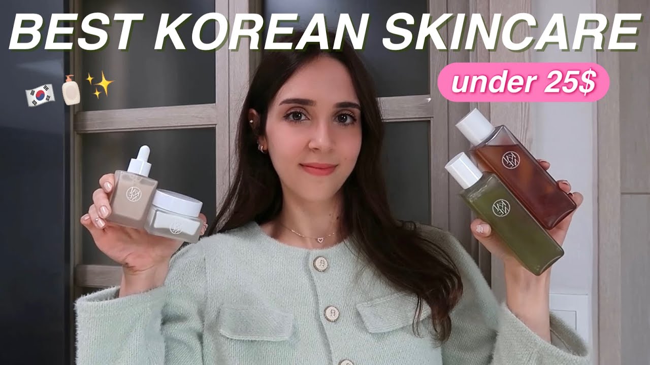 VIRAL KOREAN SKINCARE UNDER 25$ // Kaine vegan skincare review - YouTube
