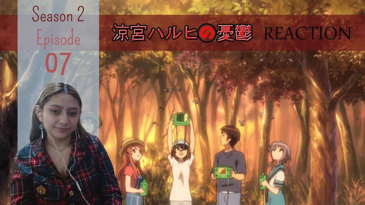 The Melancholy of Haruhi Suzumiya REACTION by Just a Random Fangirl 😉 | Season 2 Episode 7 ...
