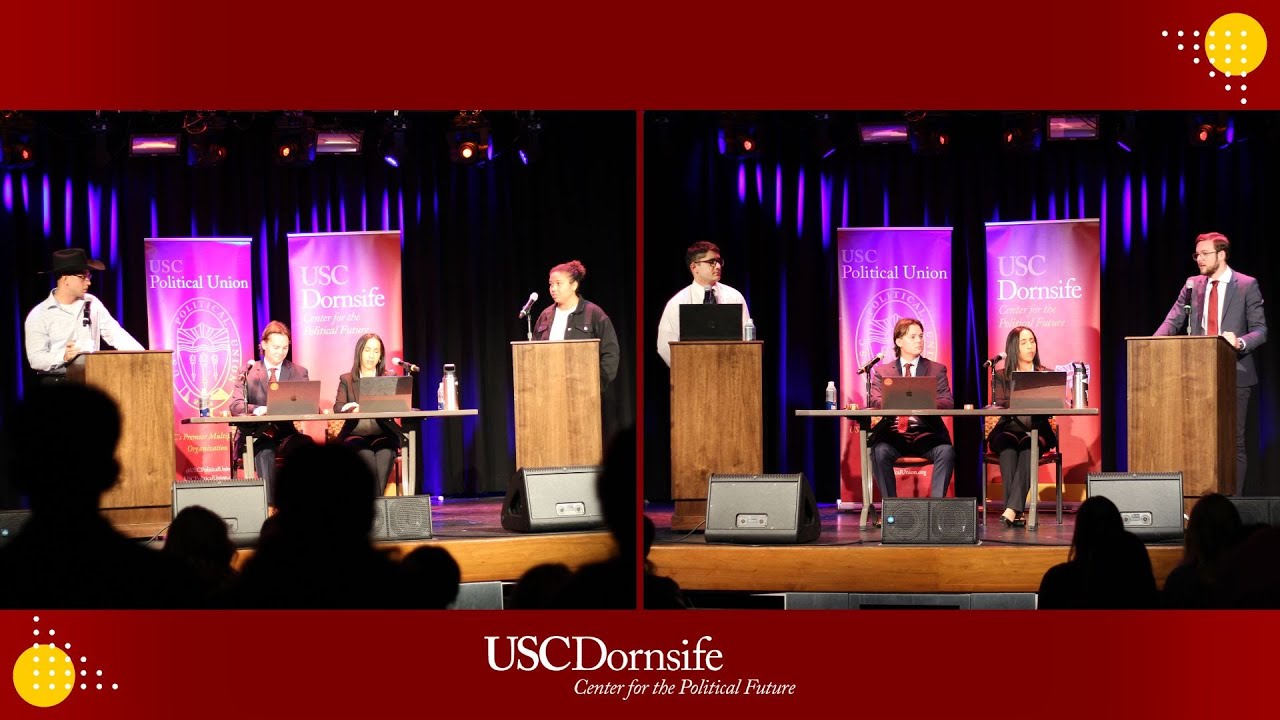 USC Fall 2023 Student Debate - YouTube