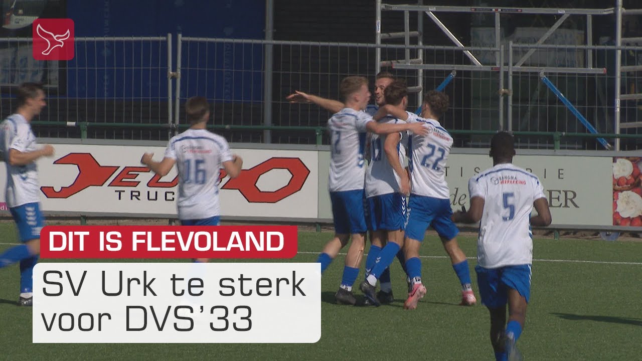 SV Urk wint topper van DVS'33 - YouTube