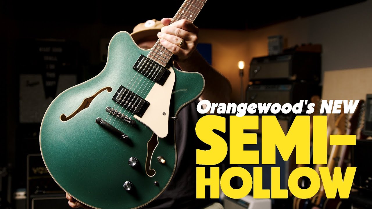 Orangewood Guitars Clementine Semi-Hollow Electric Guitar - YouTube
