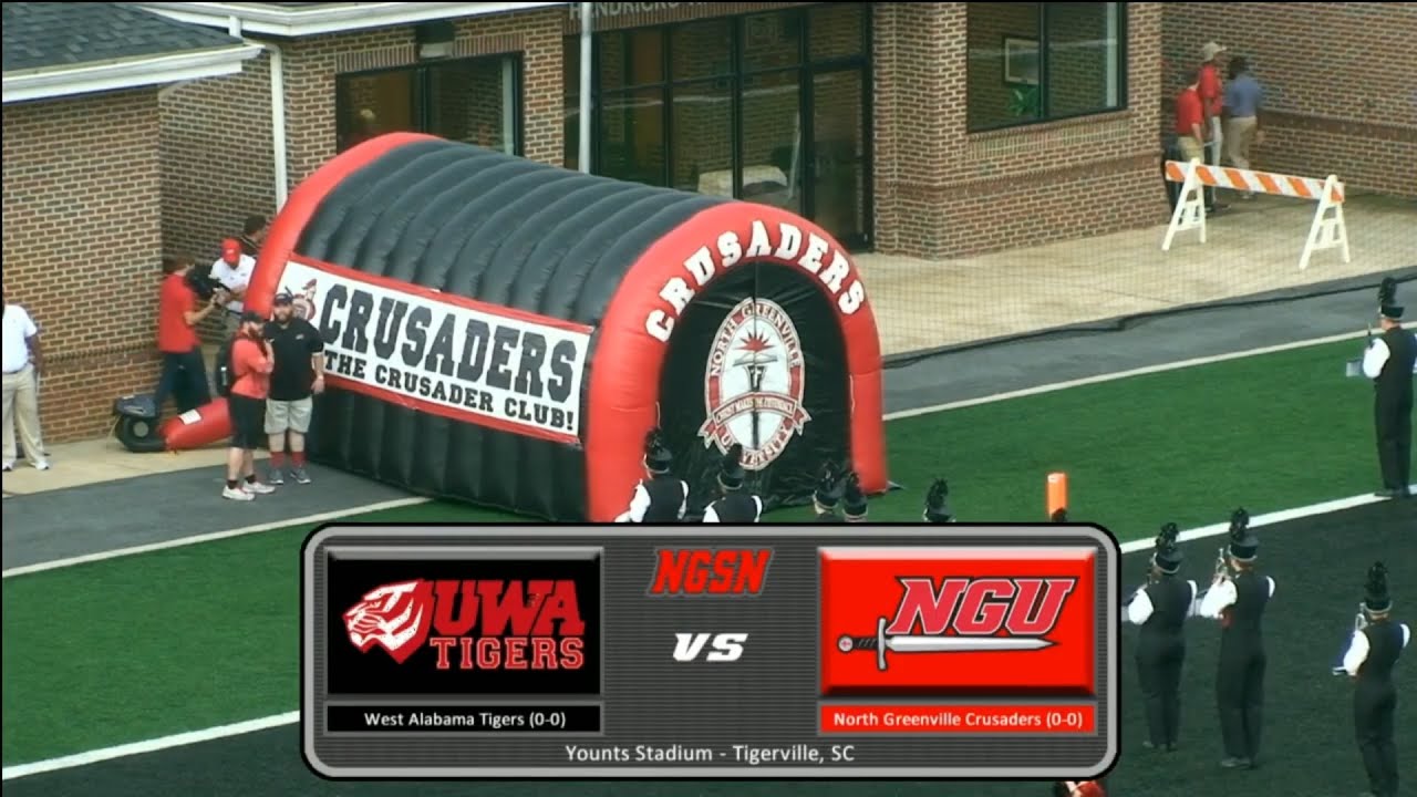 NGU Football 2016 - North Greenville vs. West Alabama Highlights - YouTube