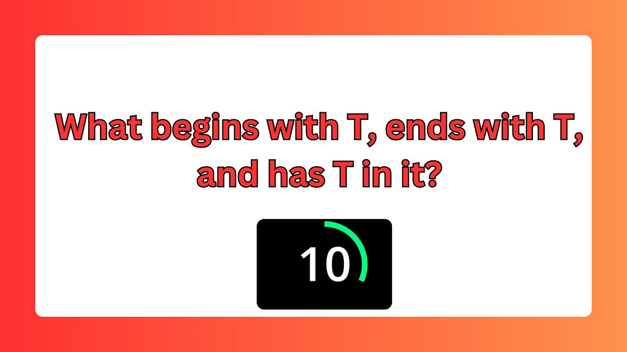 CAN YOU SOLVE THESE 10 TRICKY RIDDLES? | ONLY A GENIUS CAN SOLVE THEM ...