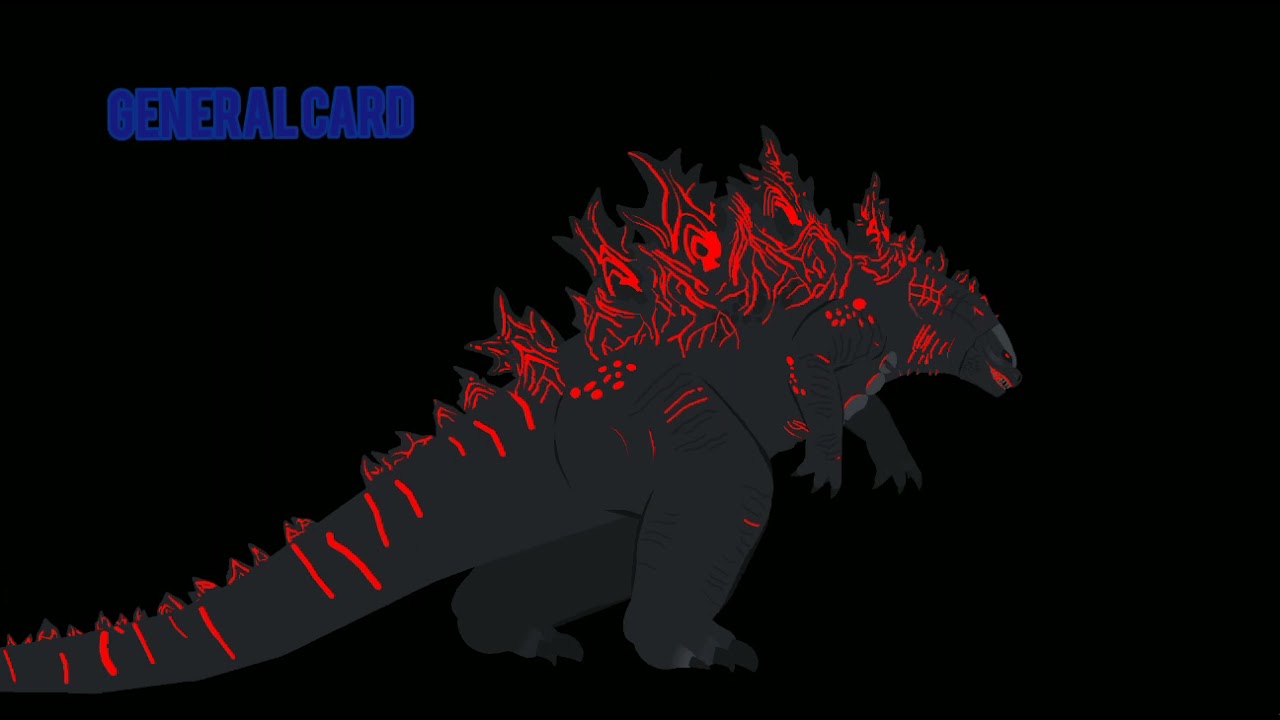 Godzilla Red Spiral Ray