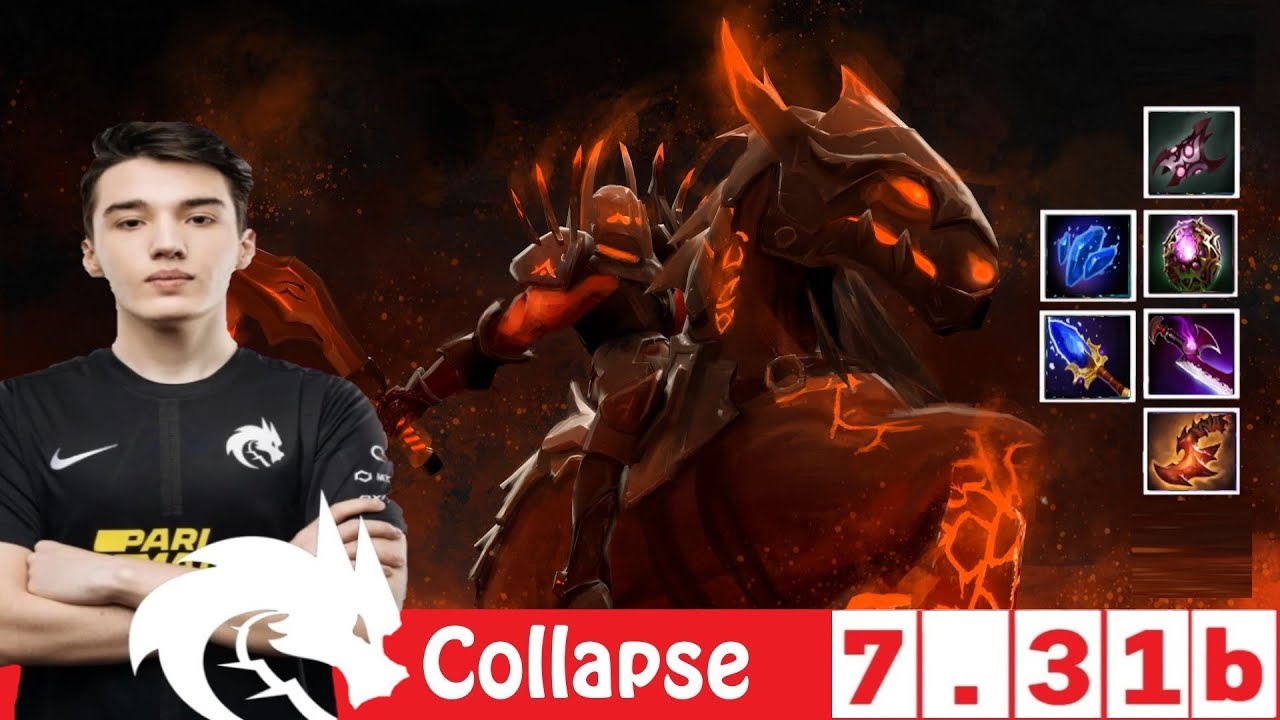 [DOTA 2] TSpirit.Collapse the CHAOS KNIGHT [OFFLANE] [7.31b] - YouTube