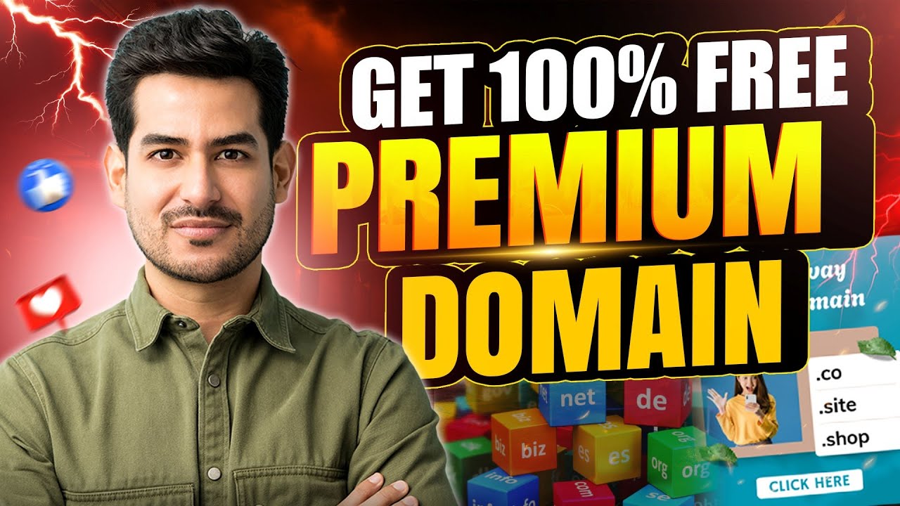 Free Premium Domain Name | Get Free Domain & Hosting 2025 | Free .Com Domain Name | free .com ...