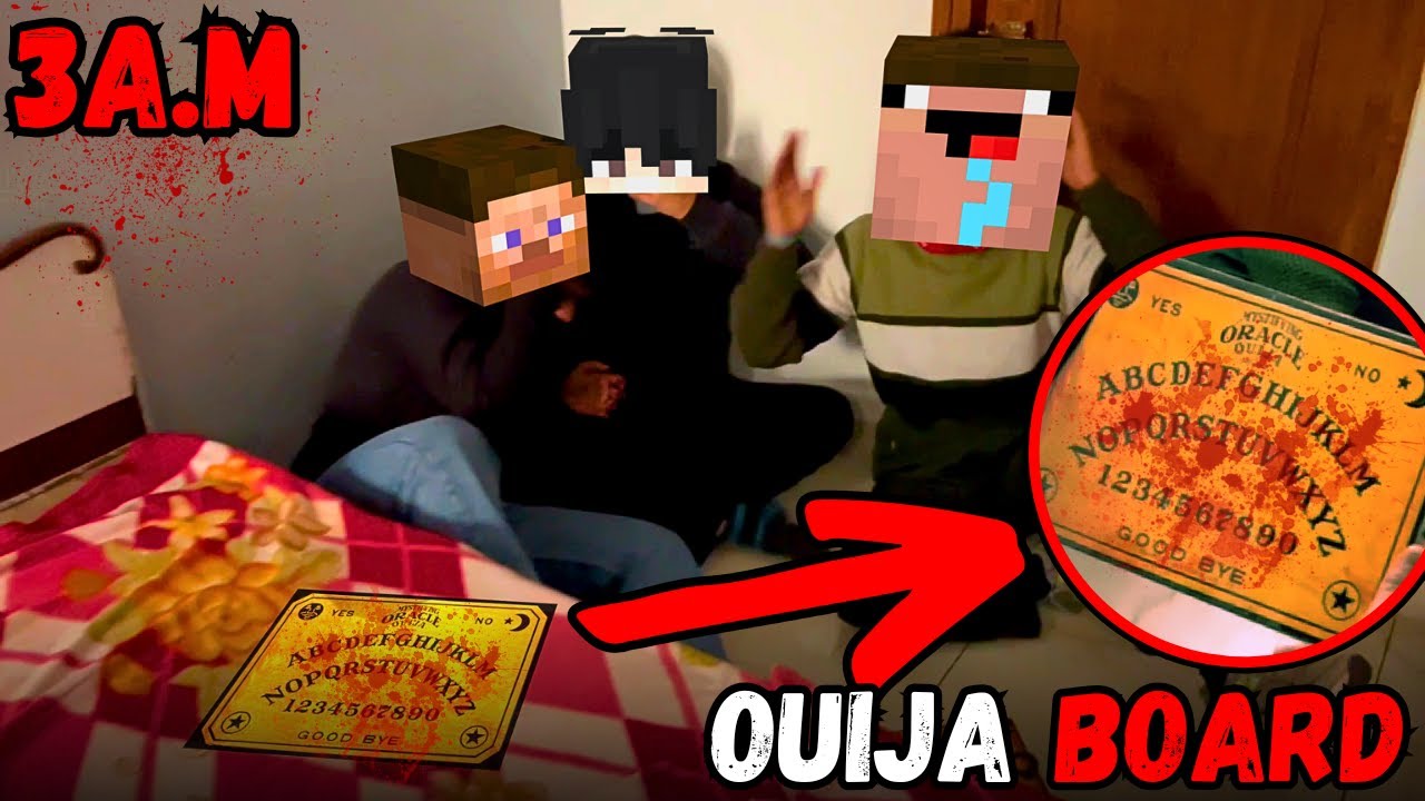 Playing OUIJA BOARD at 3AM (Bhoot Aagya😱) - YouTube