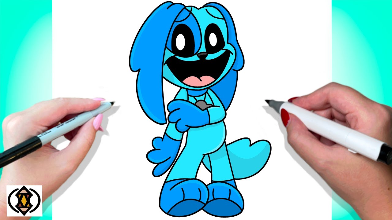 How To Draw Dogpressed | Frowning Critter | Poppy Playtime - YouTube