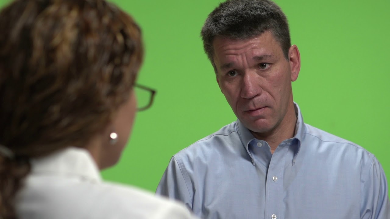 Pharmacist delivering medicine on green screen - Chroma Key - No ...