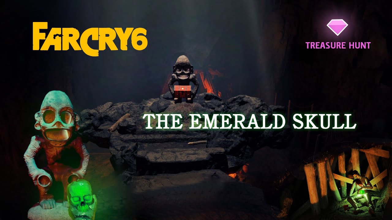 Far Cry 6 - Gameplay | TREASURE HUNT | The Emerald Skull - YouTube