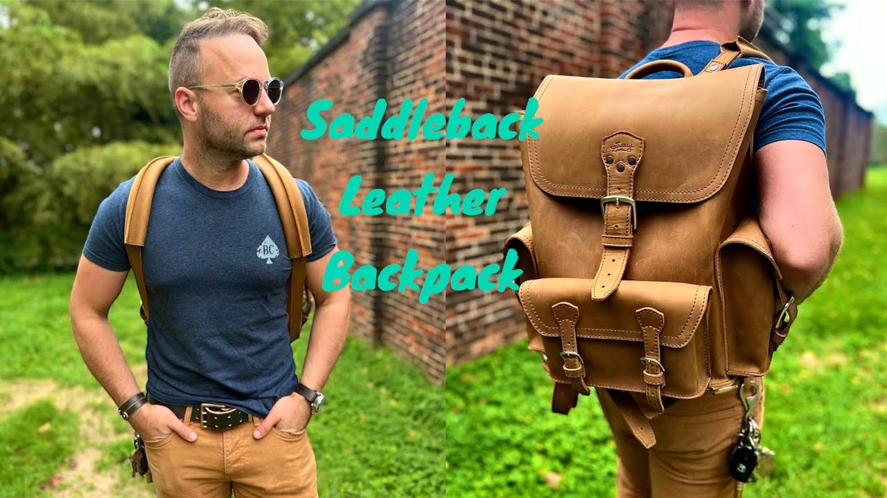 SADDLEBACK Front Pocket Backpack: the ULTIMATE LEATHER BACKPACK ...
